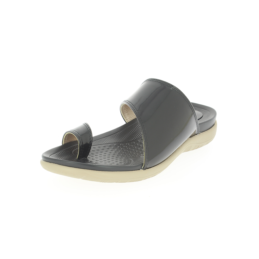 Waves Women Slipper Navy Blue | DSI Footcandy