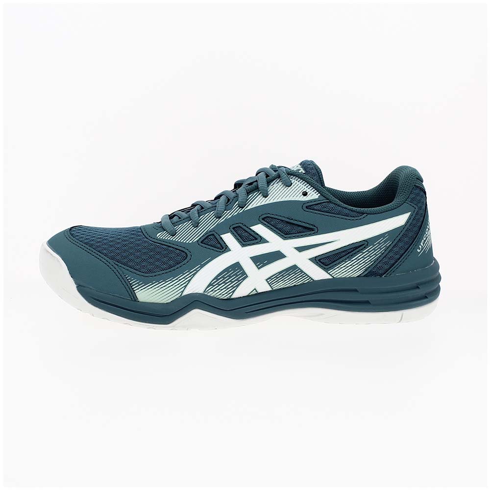 Asics Men Casual Lacing Shoes BLUE TEAL/WHITE | DSI Footcandy