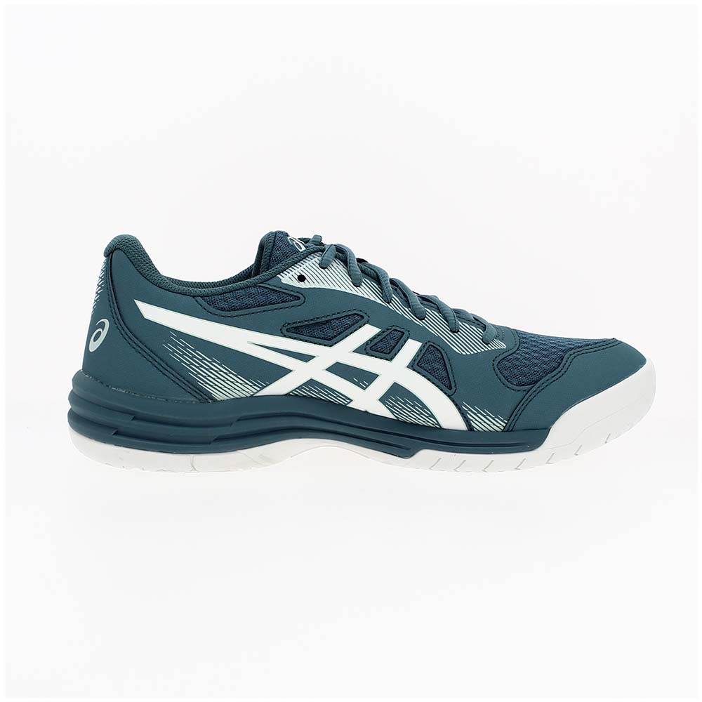 Asics Men Casual Lacing Shoes BLUE TEAL/WHITE | DSI Footcandy