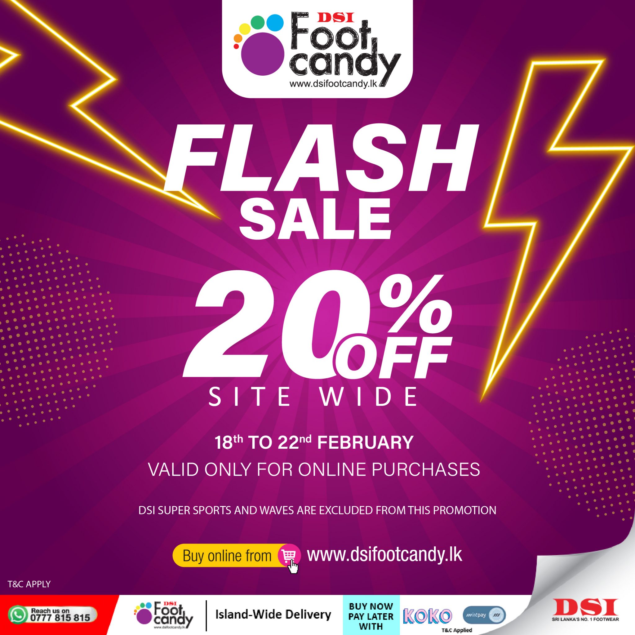 Stores | DSI Footcandy