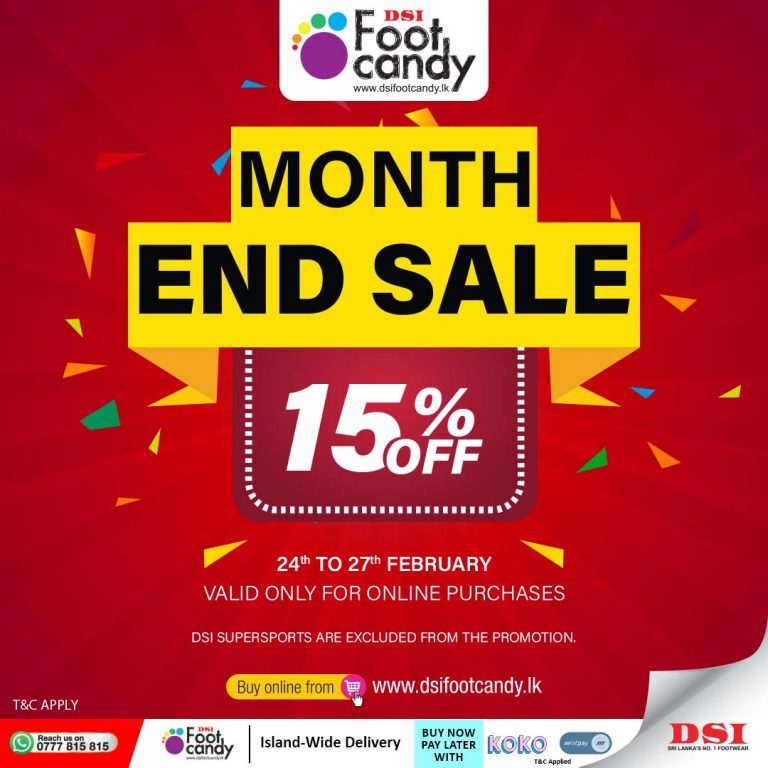 DSI Footcandy Sri Lanka | Online Clothing and Shoe Store