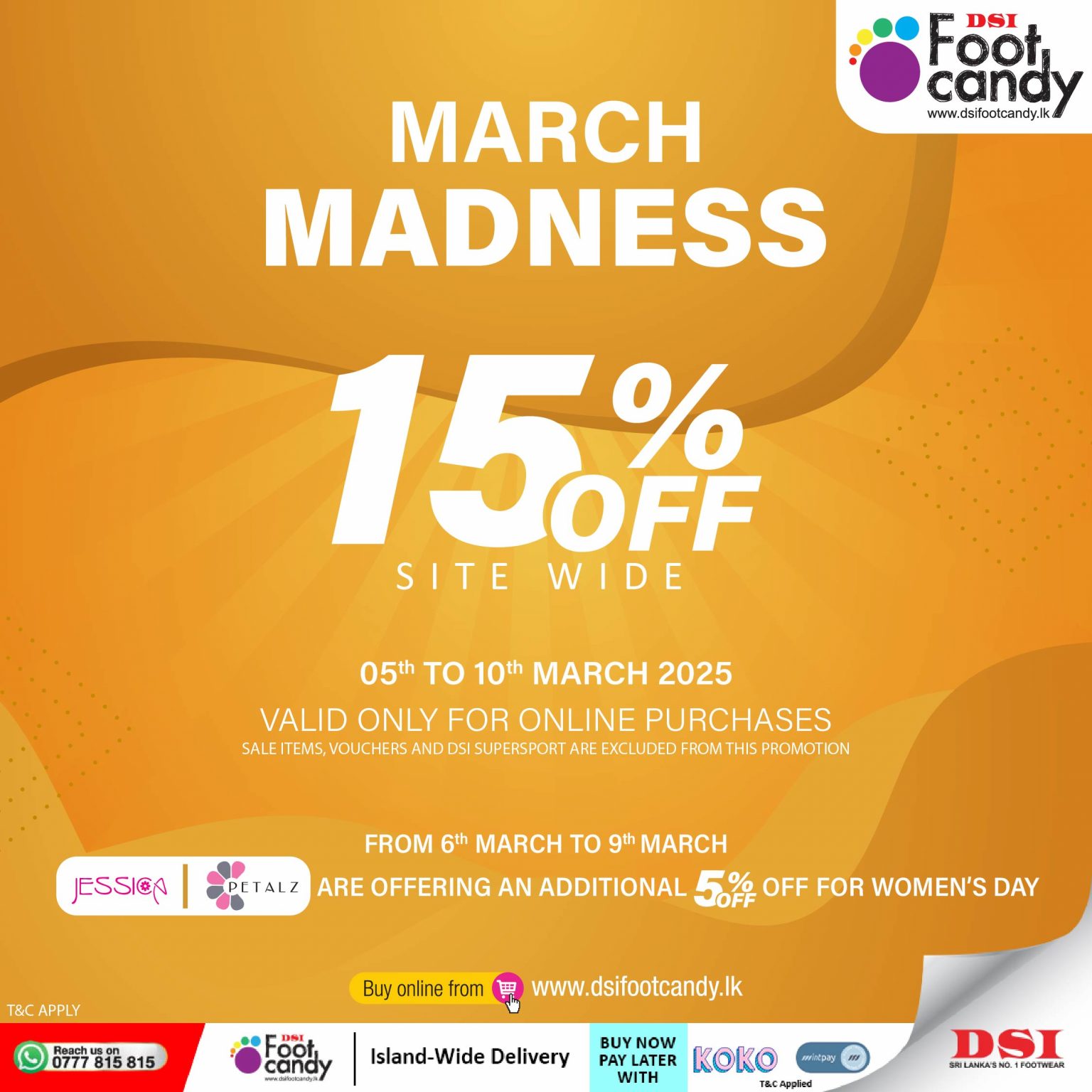 DSI Footwear | DSI Footcandy Sri Lanka